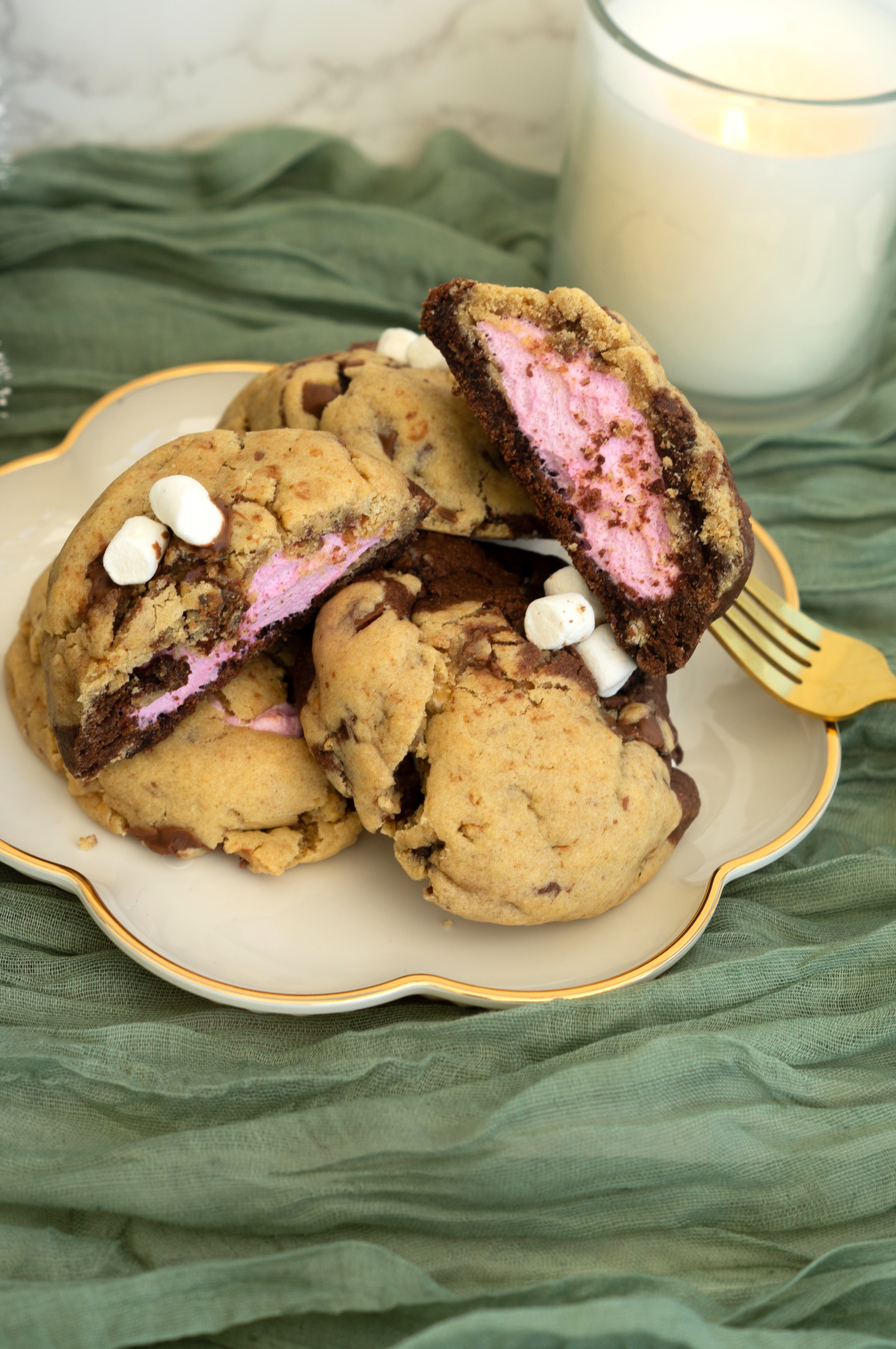 Christmas NYC S'mores Cookies Recipe – Soph's Goodies